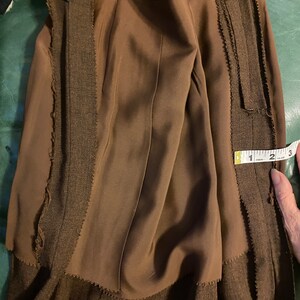 Classic 1950's Suit by Designer Dan Millstein, Brown 100% WOOL Tailored ...