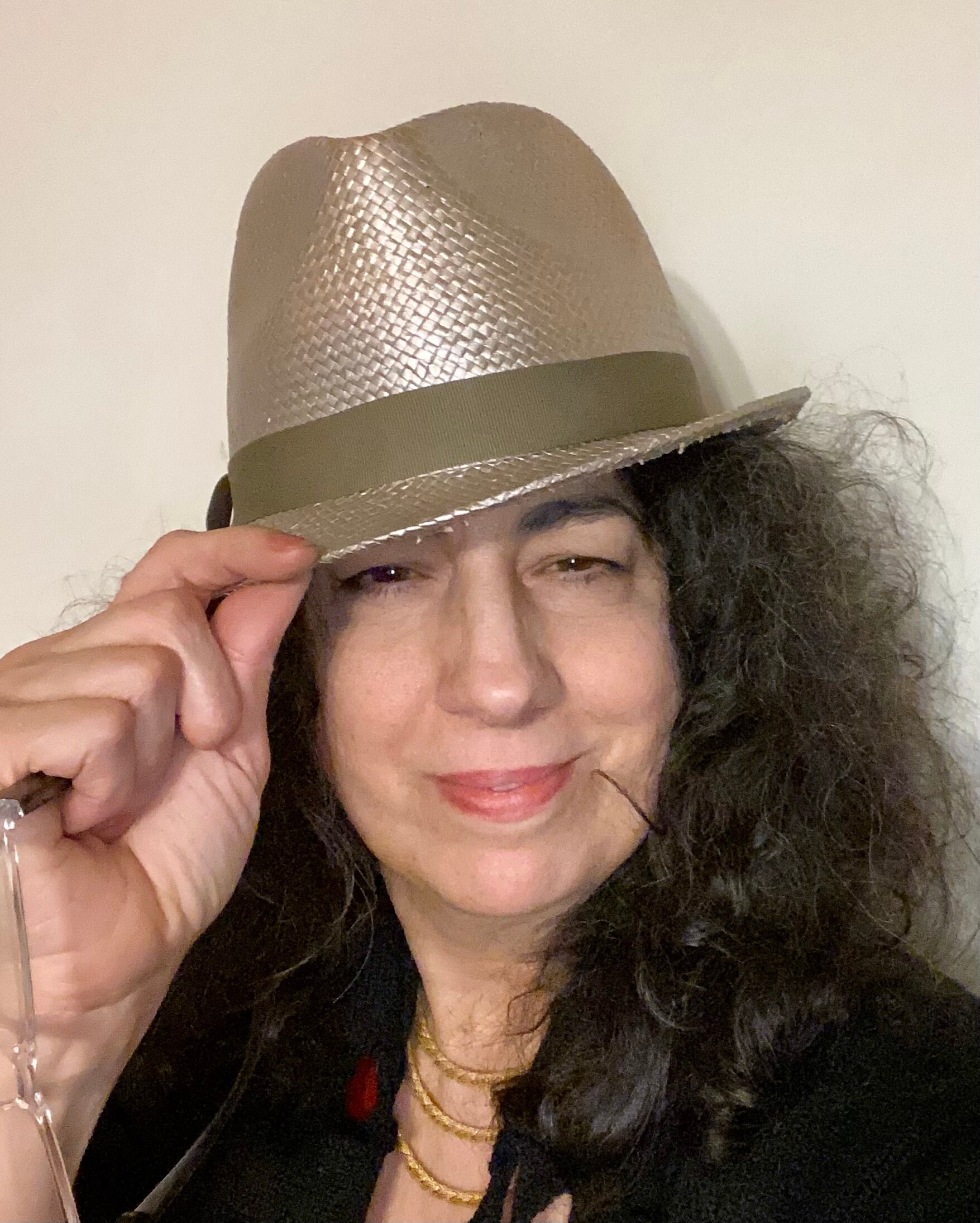 Vintage 1960's / 1970's Silver Gray STRAW Stingy Brim - Etsy