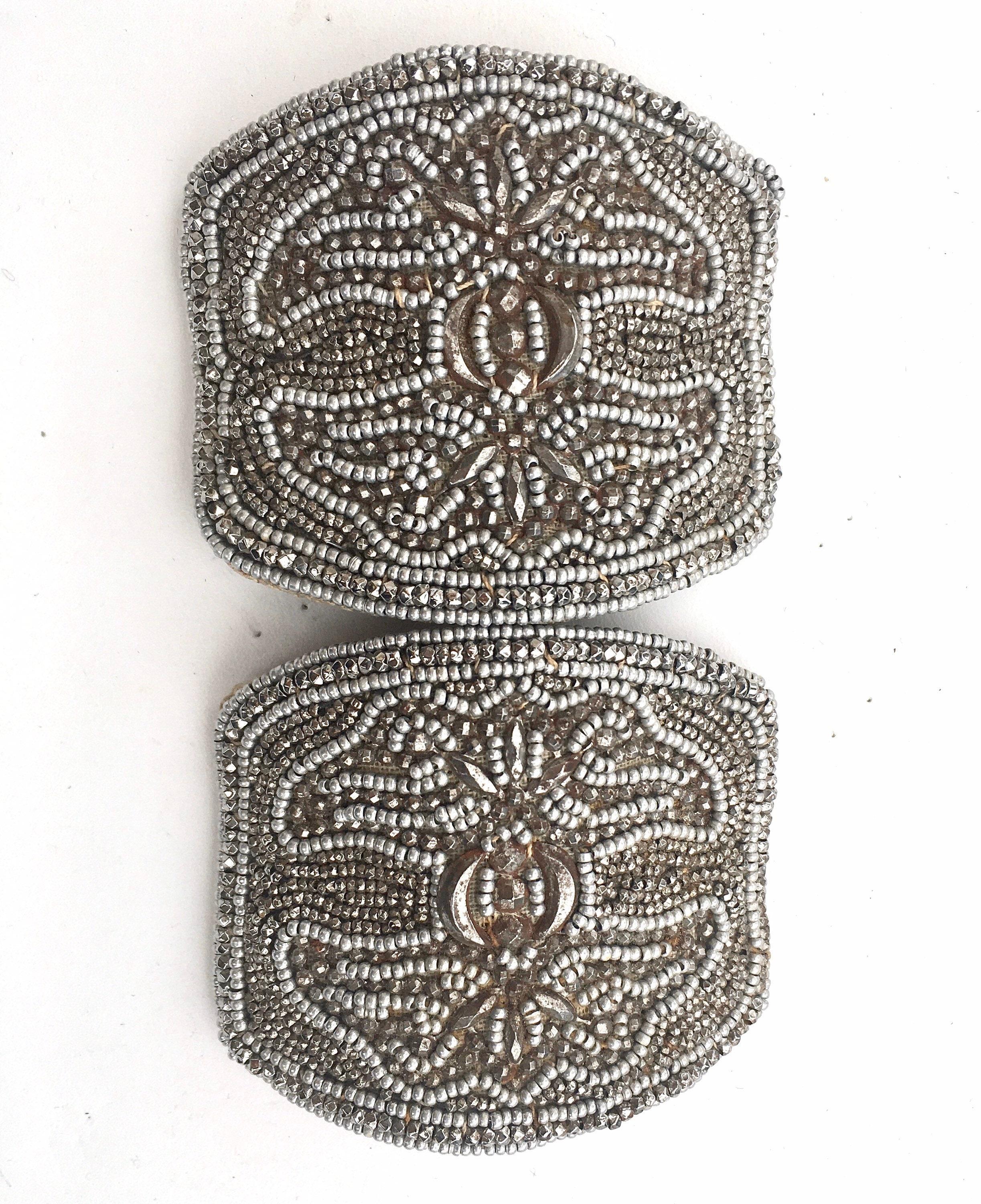 Beautiful Antique FRENCH Cut STEEL Shoe Buckles 1800's | Etsy
