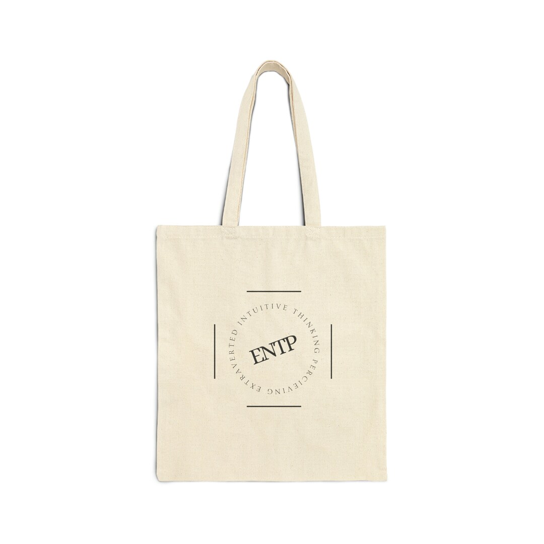 ENTP Personality Type Myers-briggs Psychology Cotton Canvas Tote Bag - Etsy