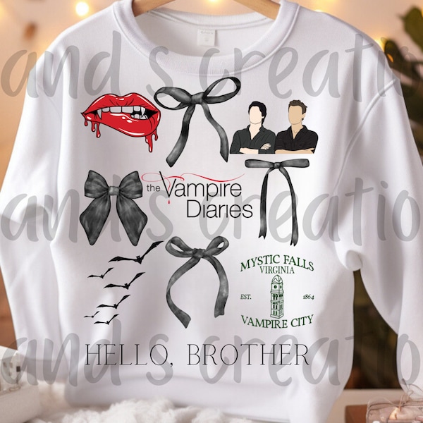 Vampire Diares Svg - Etsy