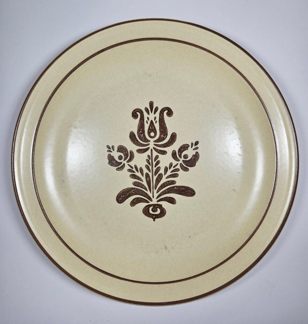 Vintage Pfaltzgraff Village Pattern Dinner Plate 10 - Etsy