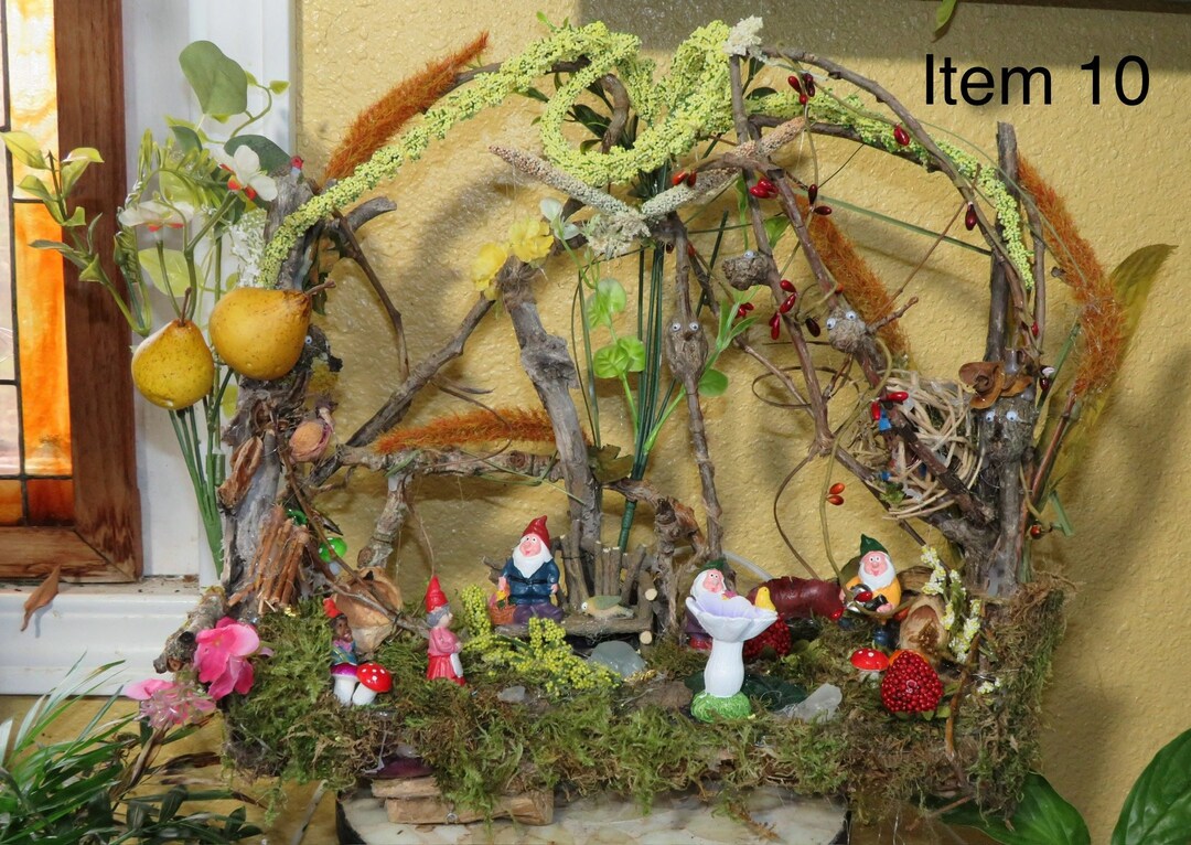 Fairy House 10 Rustic Handmade - Etsy