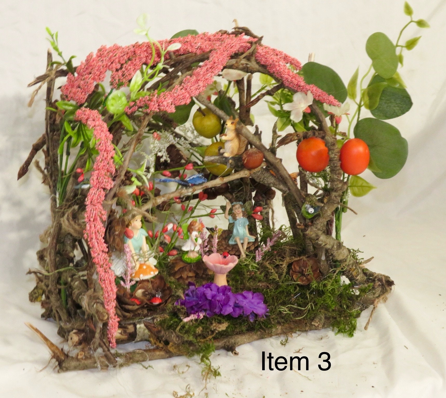 Fairy House 3 Rustic Handmade - Etsy