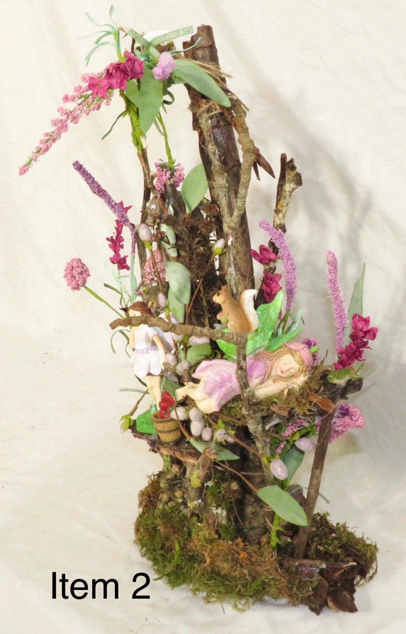 Fairy House 2 Rustic Handmade - Etsy