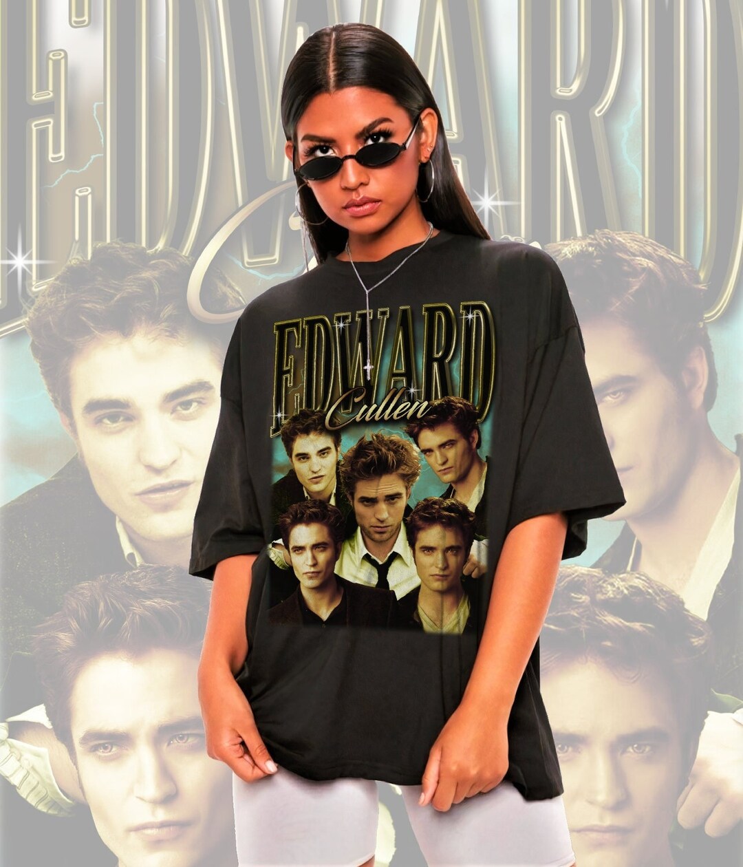 Retro Edward Cullen Shirt-edward Cullen Sweatshirt,edward Cullen T ...