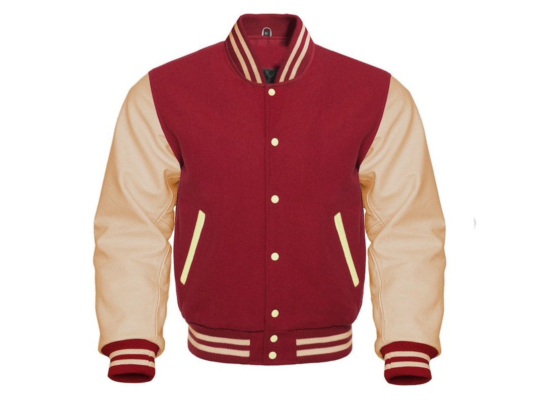 Varsity Letterman Jacket for Men Handmade Fashionable Sleeves and ...