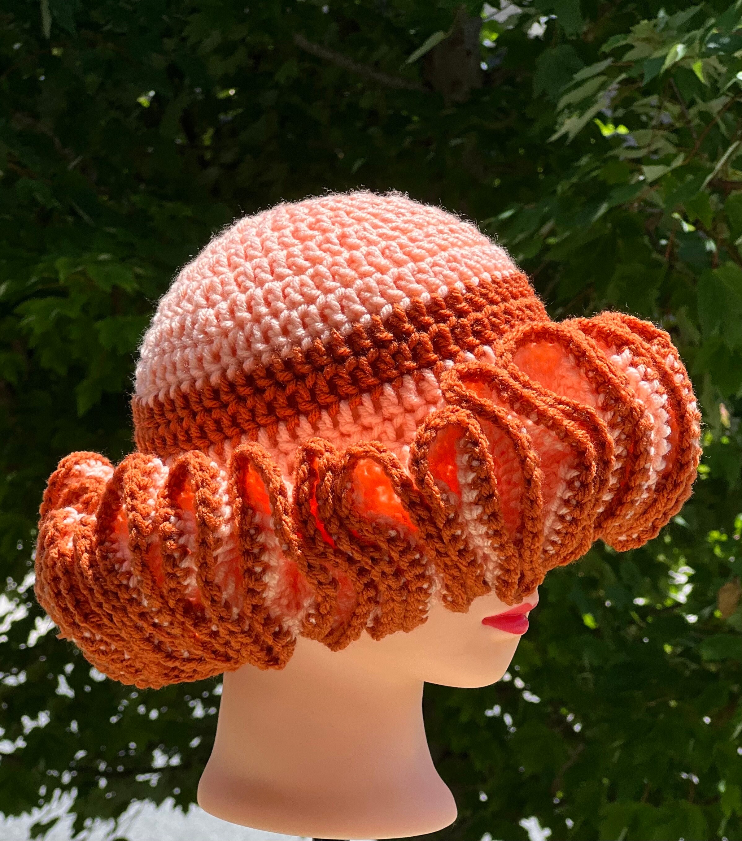Crochet Ruffle Hats - Etsy