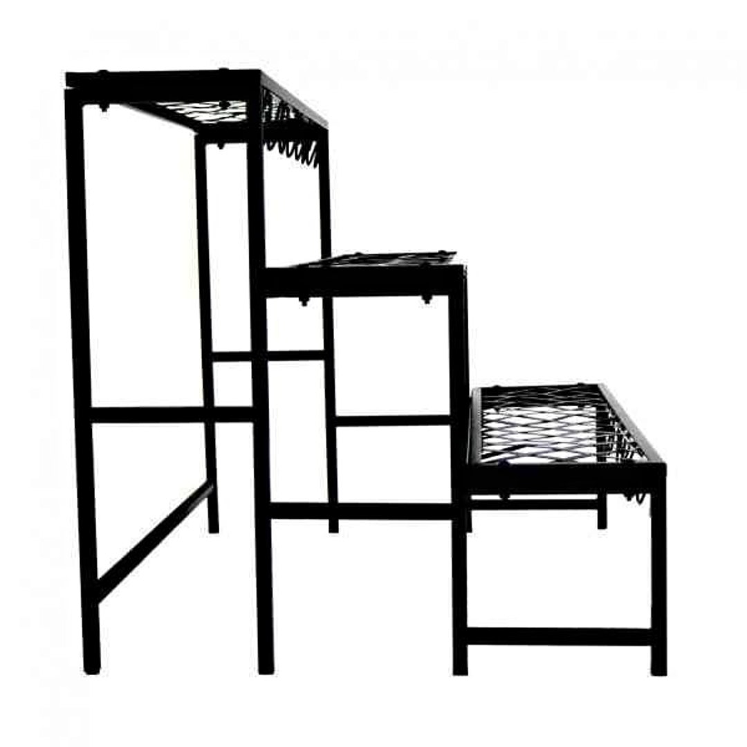3 Tier Metal Garden Flower Plant Stand - Etsy