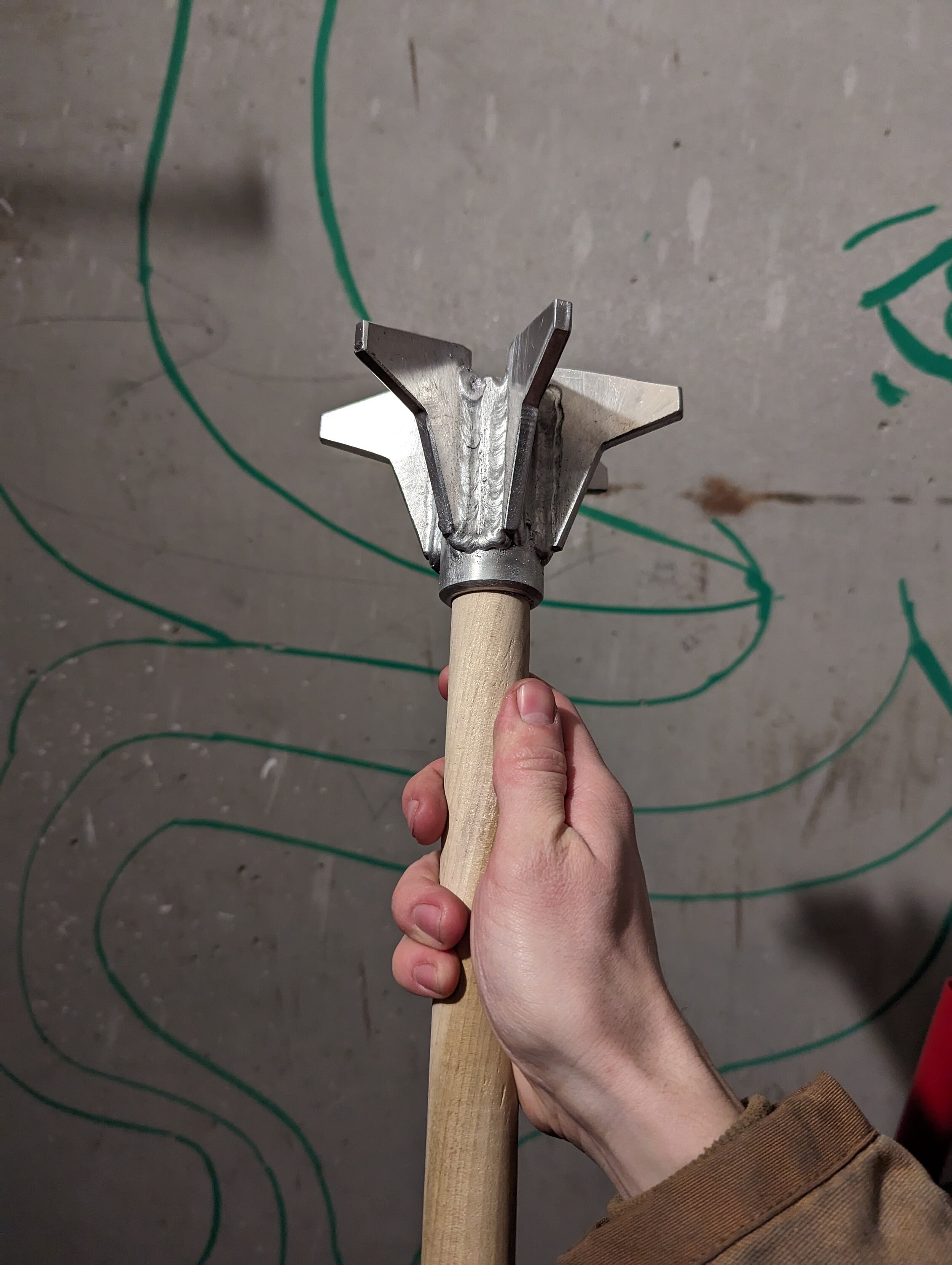 Decorative Aluminum Mace - Etsy