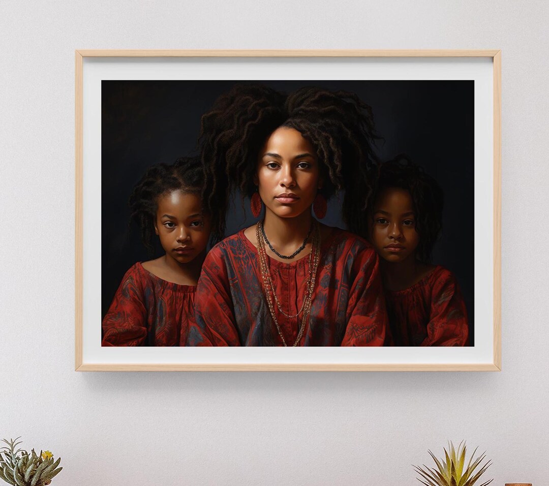 Two Reasons I Persevere, Black Family Art Black History Month ...