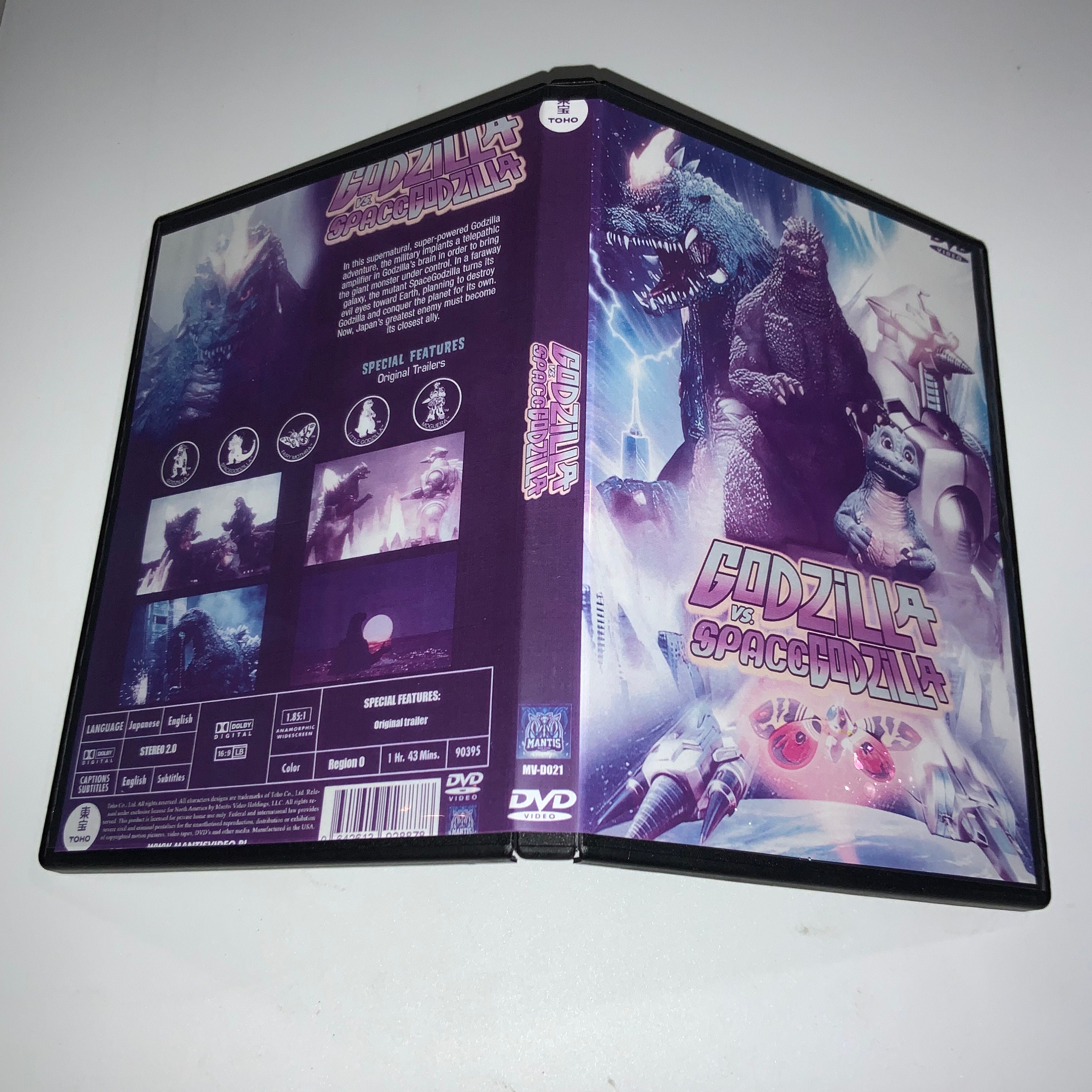 Godzilla Vs Spacegodzilla: DVD - Etsy