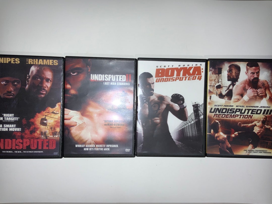 UNDISPUTED 1,2,3,4: DVD Michael Jai White - Scott Adkins - Wesley ...