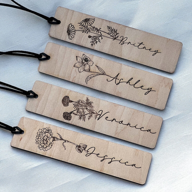 Custom Bookmarks - Etsy