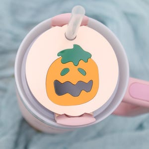 Halloween Sugar Cookie Topper, Ghost Tumbler Topper, Spooky Stanley ...