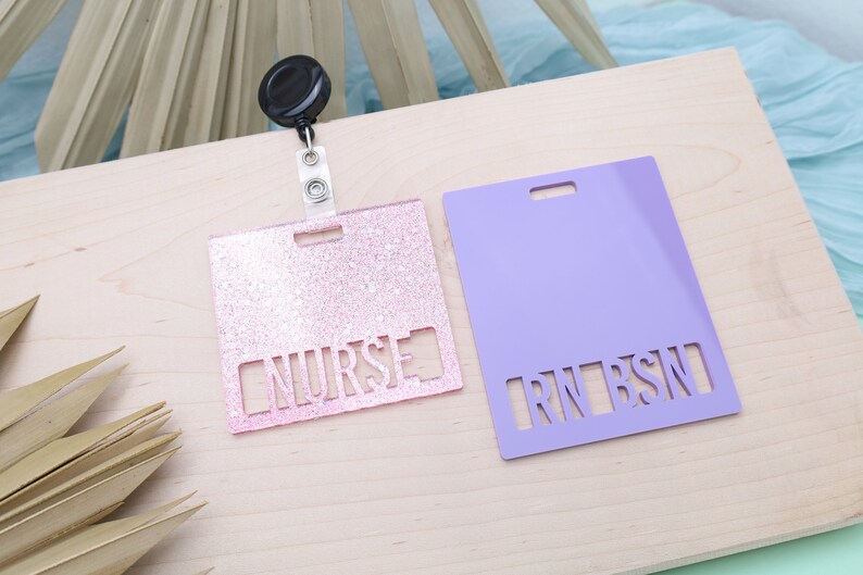 Badge Buddy for ID Card, Work ID Badge Holder, Lab Badge Buddy, Marker ...