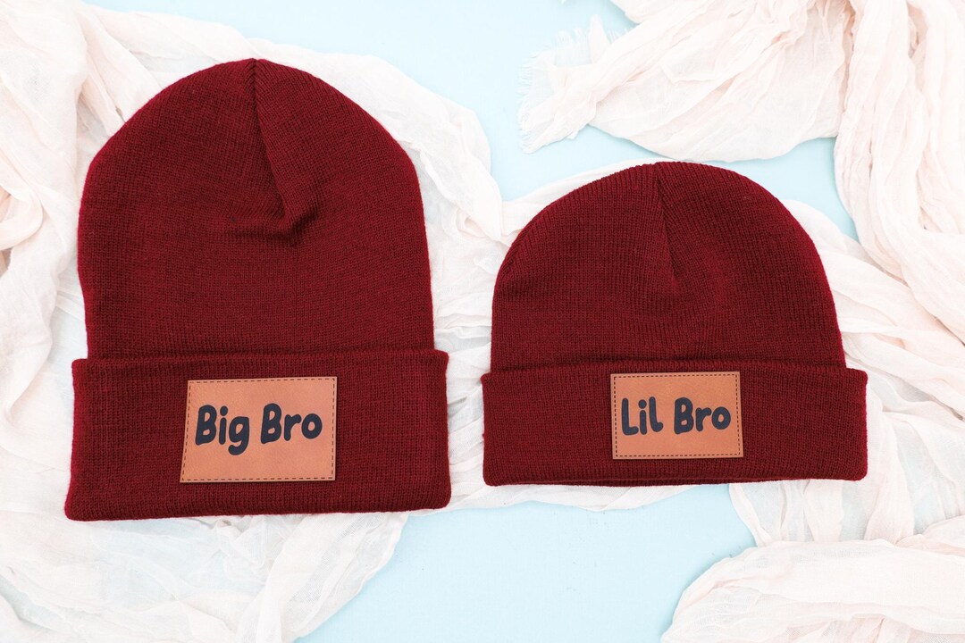 Big Bro, Little Bro, Kids Beanie,kids Youth Hat,family Beanies,newborn ...
