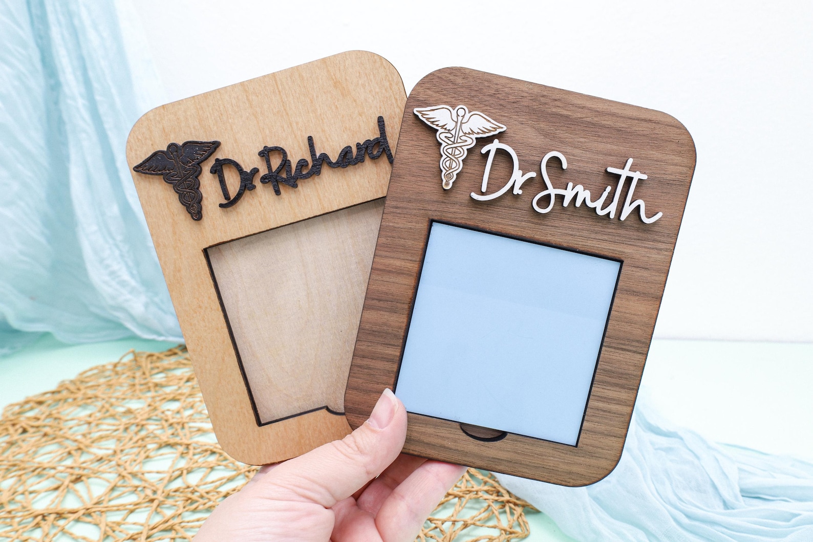 Custom Sticky Notepad Holder, Note Holder, Doctor Sticky Note Holder ...