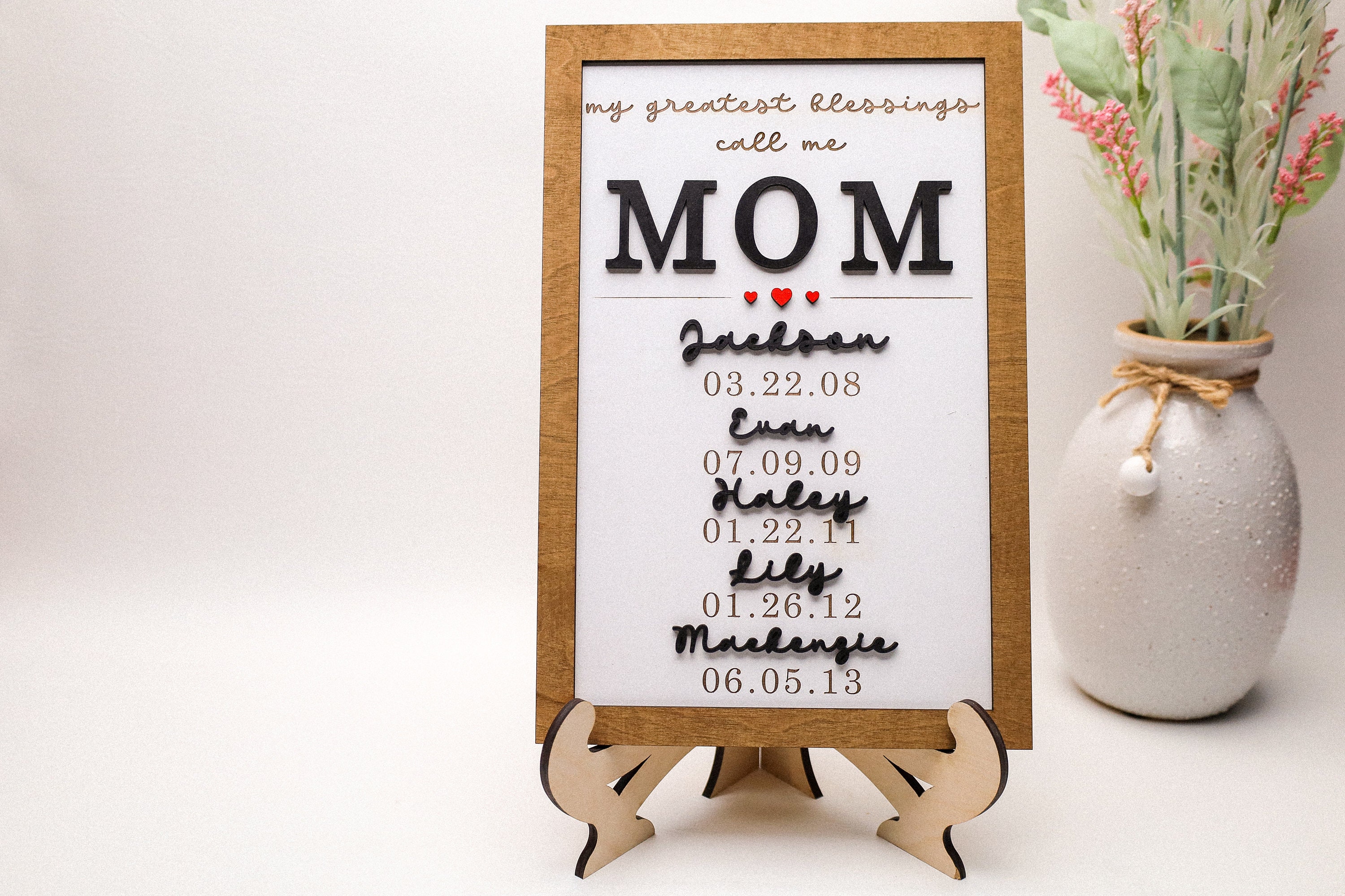 Custom Mom Frame, Call Me Mom Frame, My Greatest Blessings Call Me Mom ...