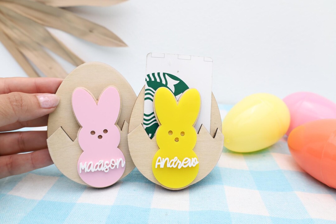 Easter Bunny Gift Card Holder,kids Easter Gift,teen Easter Gift,easter ...