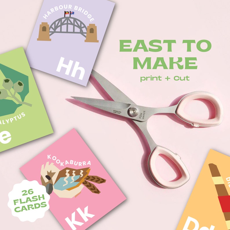 Aussie Alphabet Flashcards Australian Slang Alphabet Education Art ...