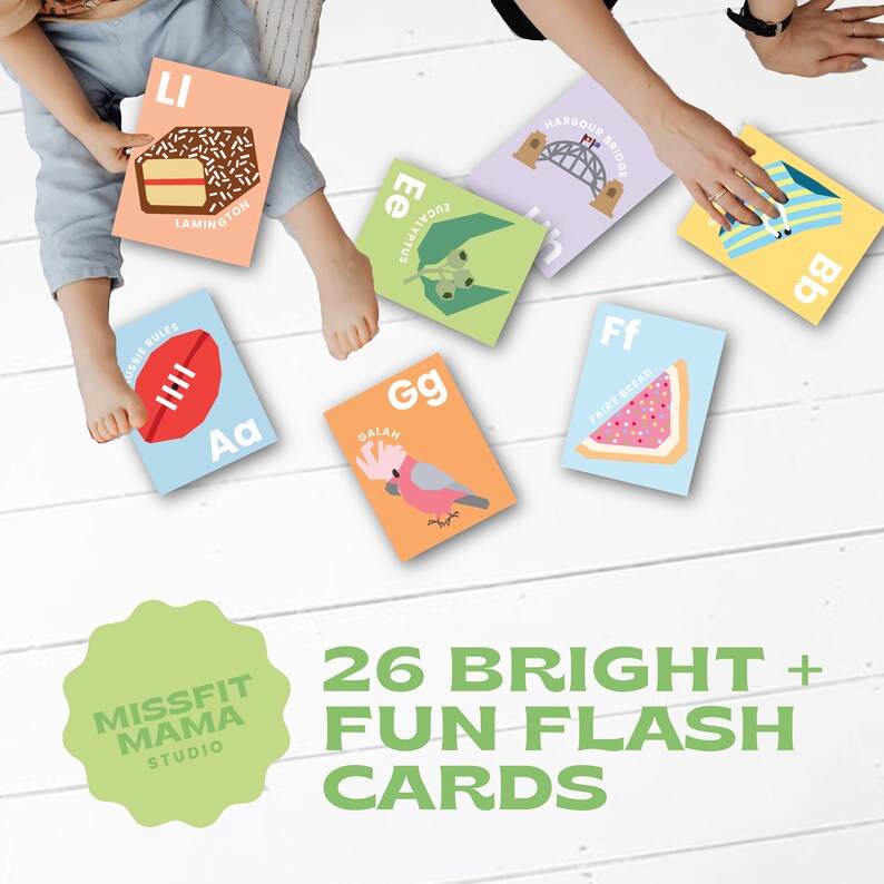 Aussie Alphabet Flashcards Australian Slang Alphabet Education Art ...