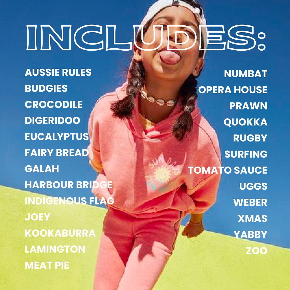 Aussie Alphabet Poster Australian Slang Alphabet Custom Name Education ...