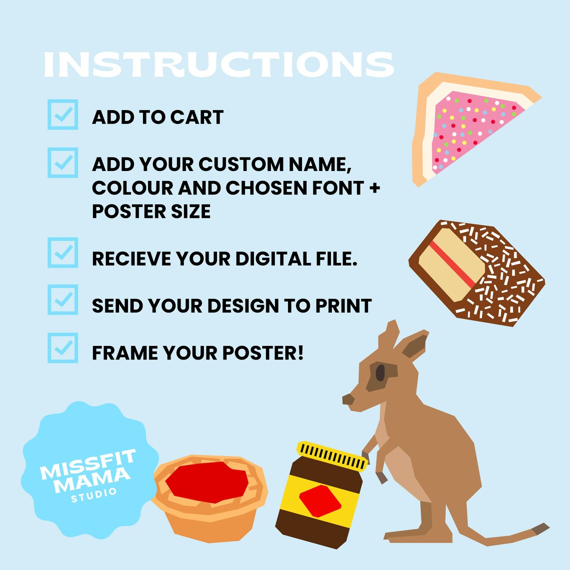 Aussie Alphabet Poster Australian Slang Alphabet Custom Name Education ...