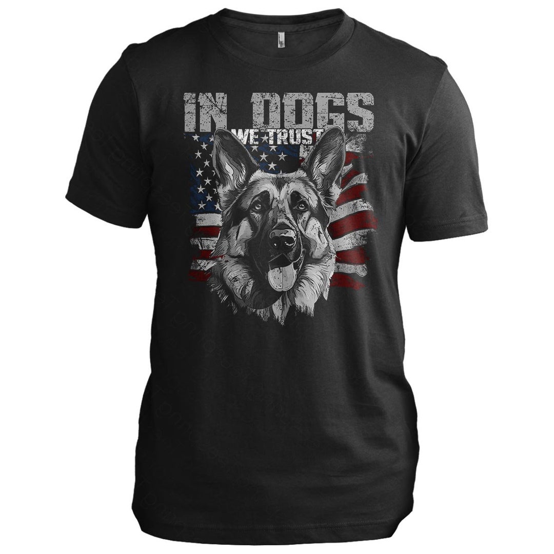 In Dogs We Trust: German Shepherd - Etsy