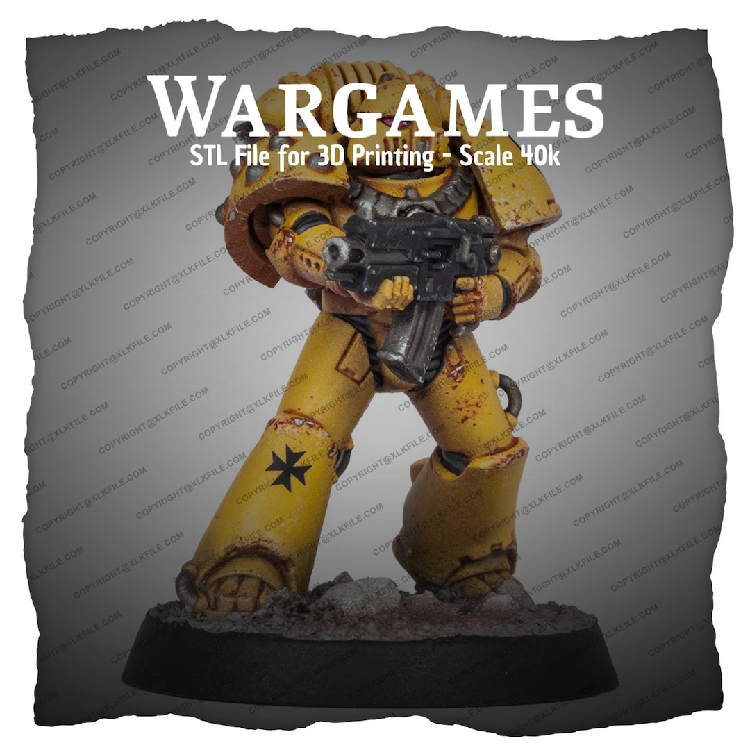 STL File for 3D Printing Horus Heresy 99 - Etsy