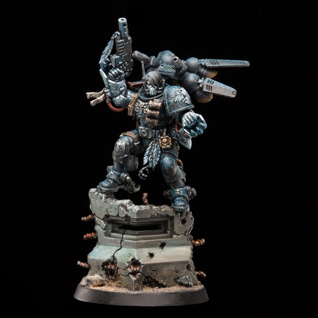 Raven Champion Shrike 3D Printable STL Files in 40k Scale - Etsy