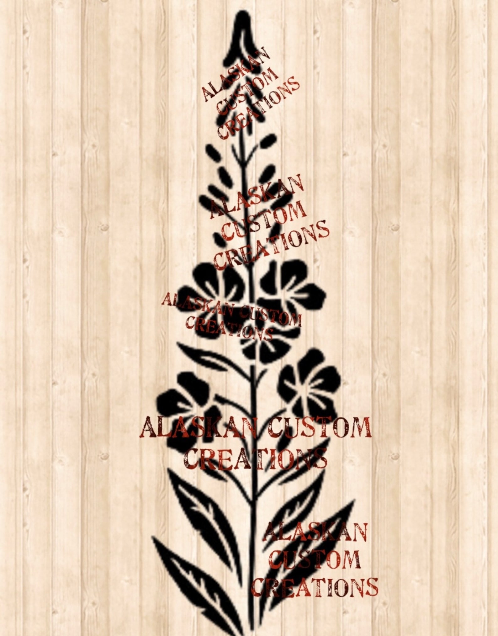 Alaskan Fireweed Digital Image PDF/PNG/SVG - Etsy
