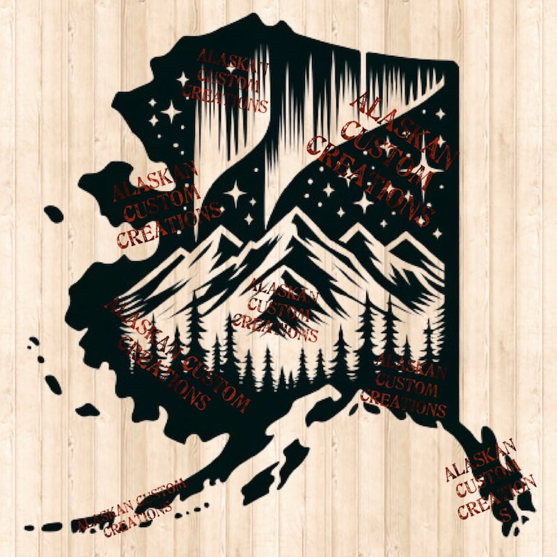 Alaska Svg - Etsy