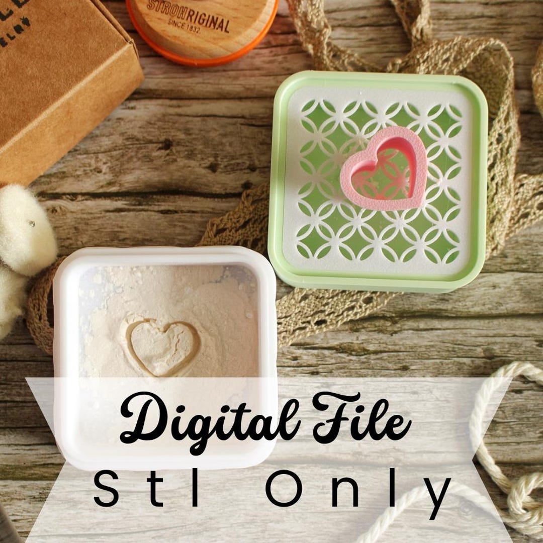 Mini Cornstarch Sifter Box STL – Digital Download – 3D Printed Clay ...