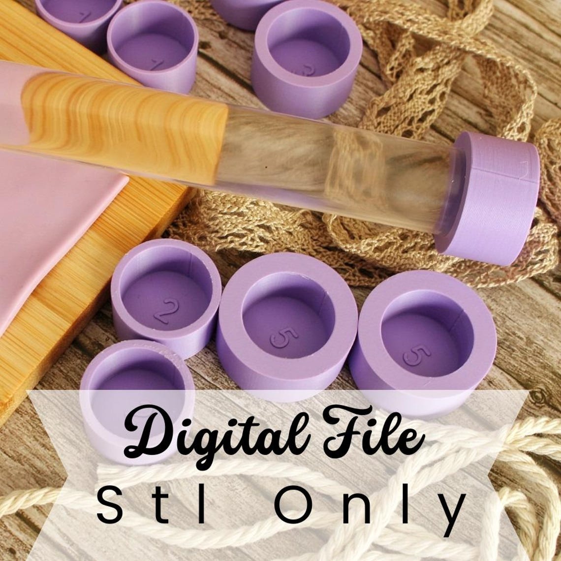 Polymer Clay Thickness Guides STL: Rolling Guides for 2cm Acrylic ...