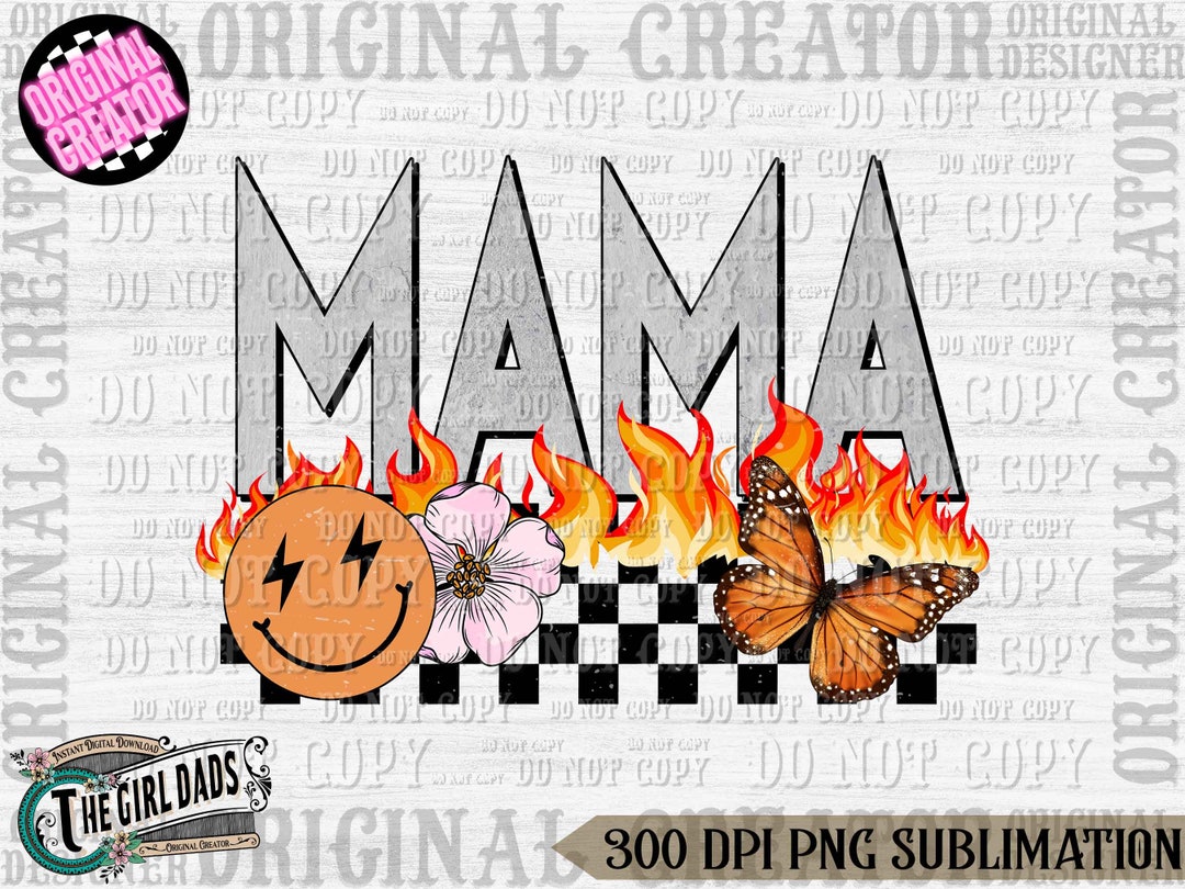 Rocker Mama PNG Sublimation, Mama Png, Mom Life, Lightening Bolt ...