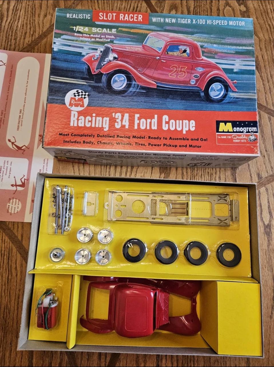 Model Kit monogram Racing Ford Coupe Slot Car 1964 Mint - Etsy