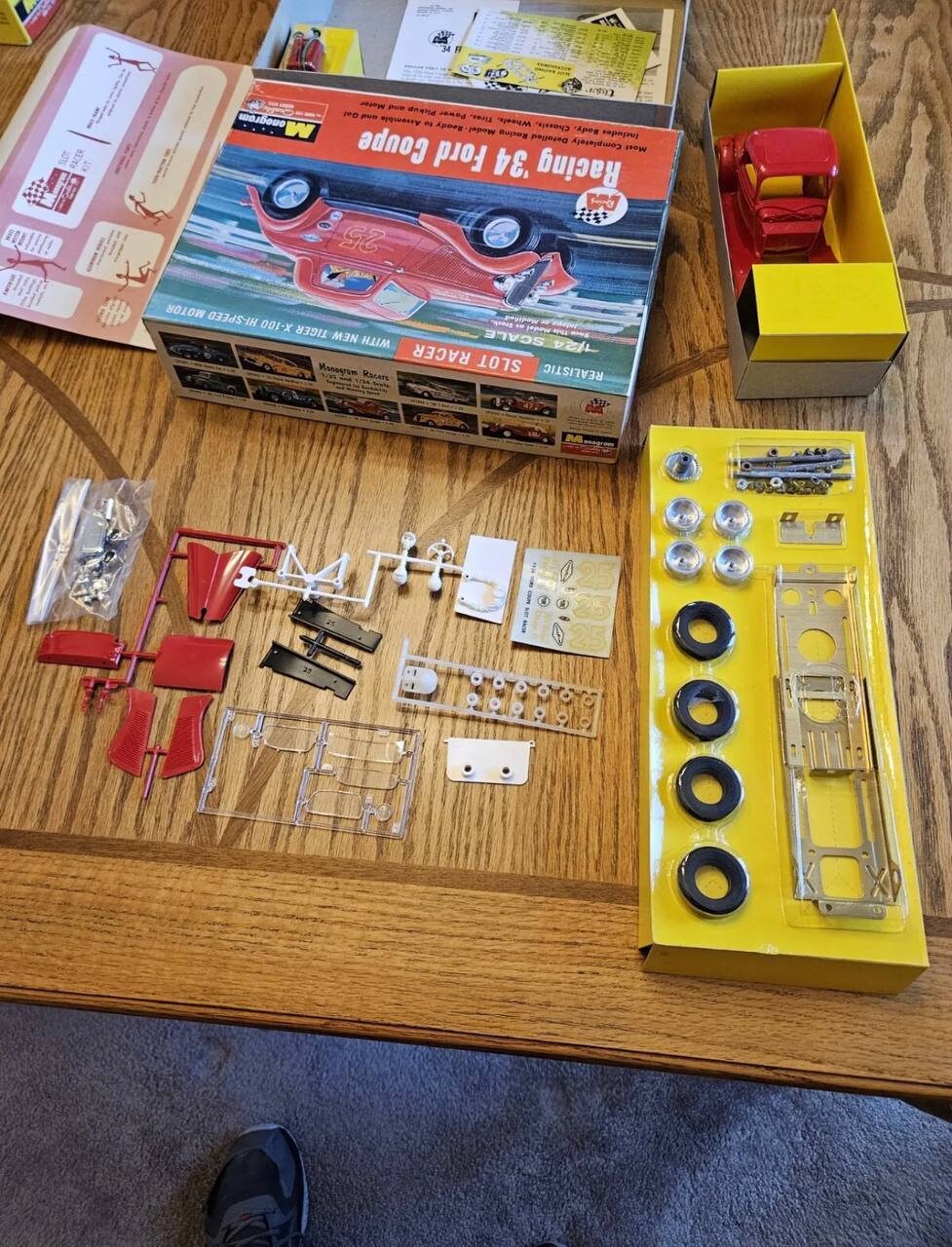 Model Kit monogram Racing Ford Coupe Slot Car 1964 Mint - Etsy