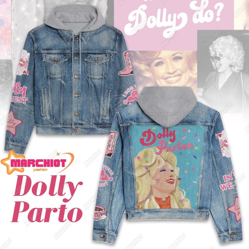 Dolly Parton Denim Jacket, Dolly Parton Jacket, Dolly Parton Jean ...