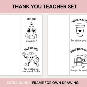 Teacher Appreciation Printable Kit | End of School Year Gift for Kids ...