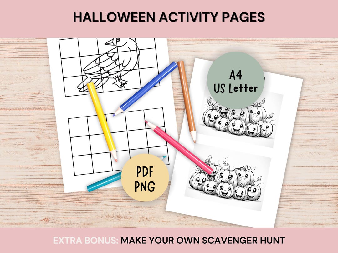 Halloween Coloring Pages, Sudoku, Dot to Dot, Find the Differences ...
