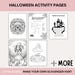 Halloween Coloring Pages, Sudoku, Dot to Dot, Find the Differences ...