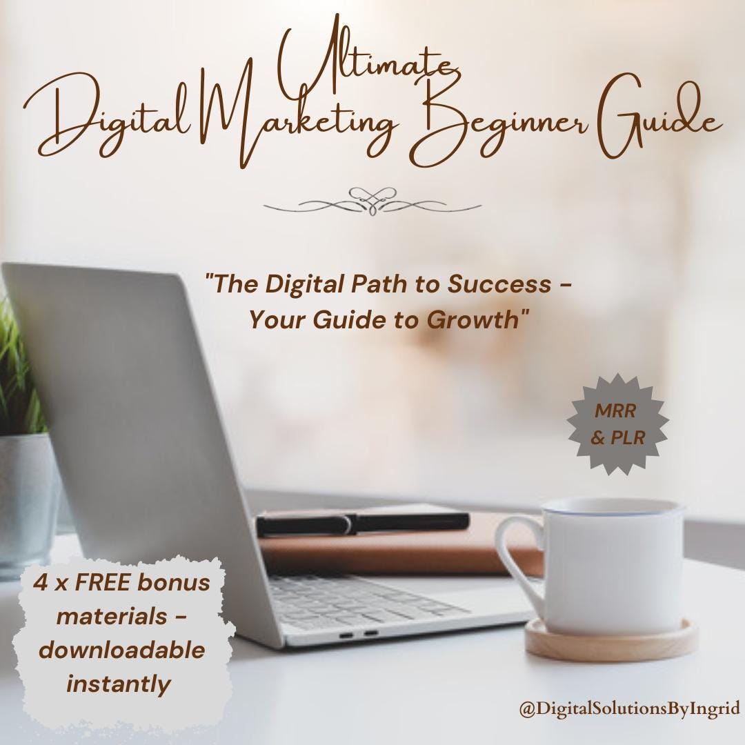 The Ultimate Guide to Digital Marketing for Beginners - Etsy
