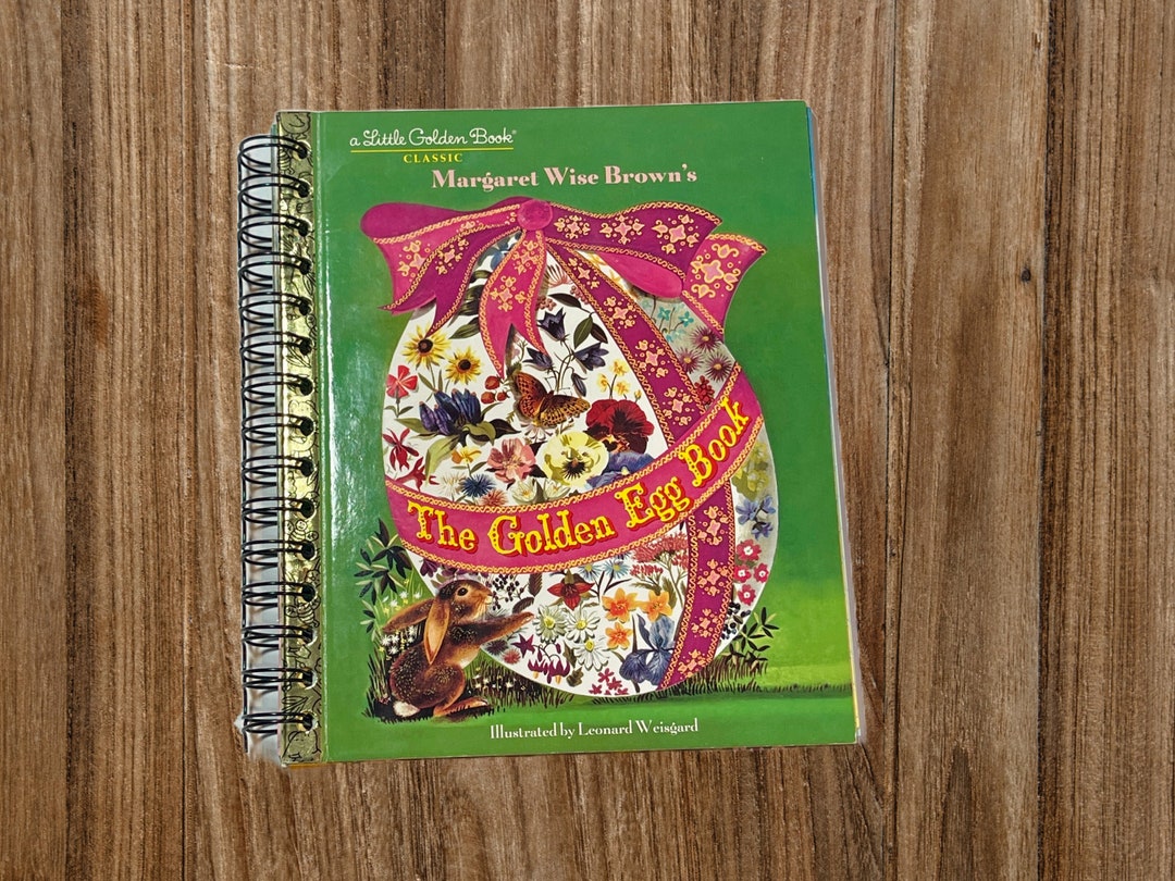 The Golden Egg Book Upcycled Journal, Repurposed Little Golden Book ...