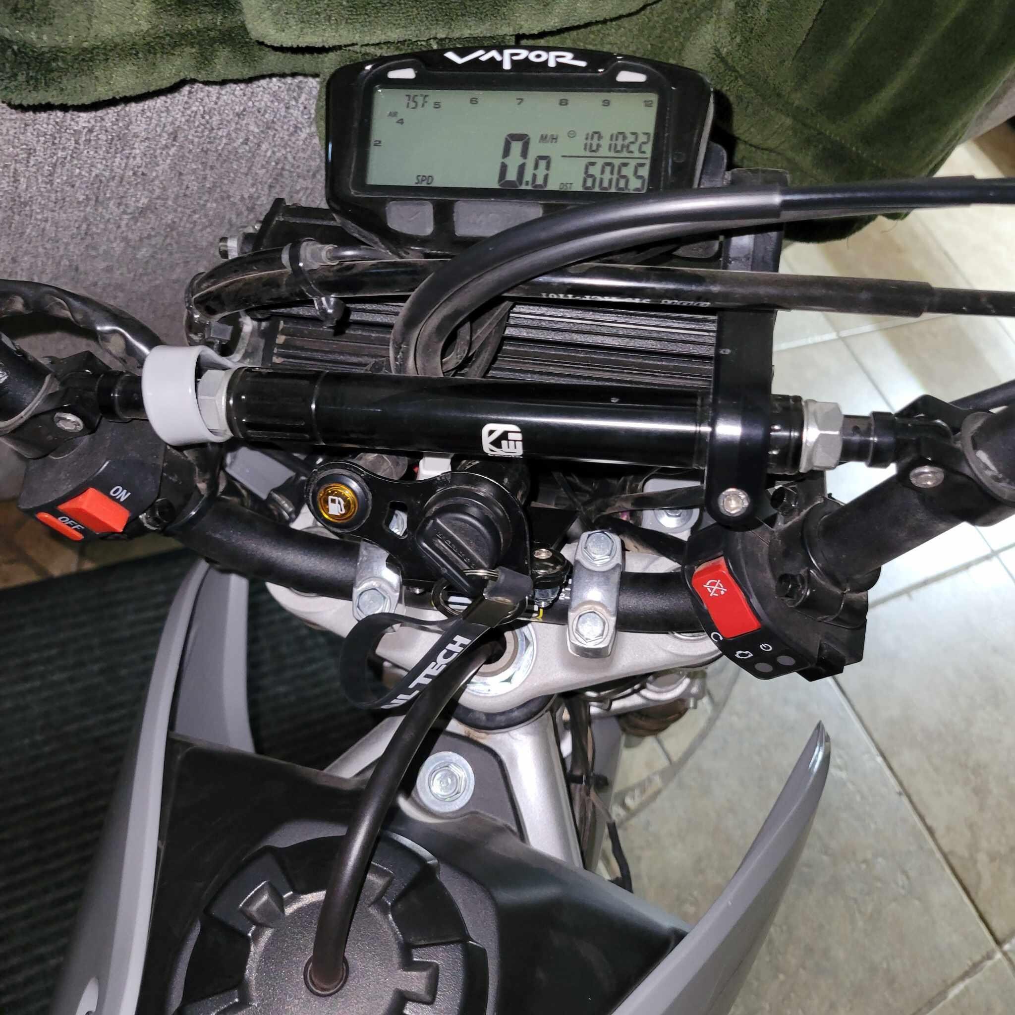 Honda CRF 110f Key Switch Relocation Bracket, High Profile Bar Back ...