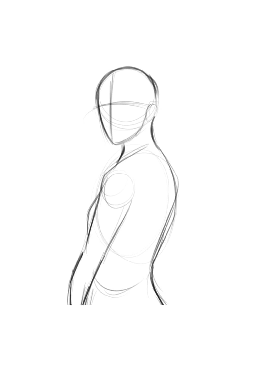 Custom Half Body Character Drawing - Etsy