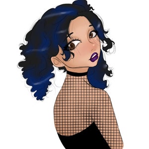 Custom Portrait Character Drawing - Etsy