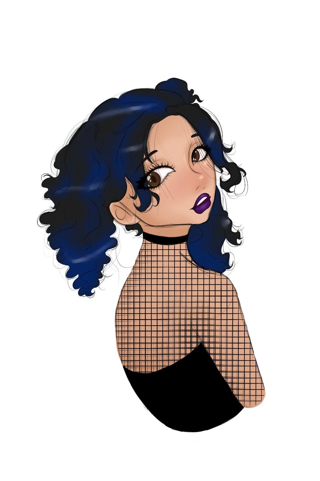 Custom Portrait Character Drawing - Etsy