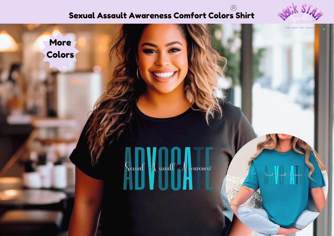 Sexual Assault Awareness T-shirt Advocate Shirt, Survivor Support Shirt ...