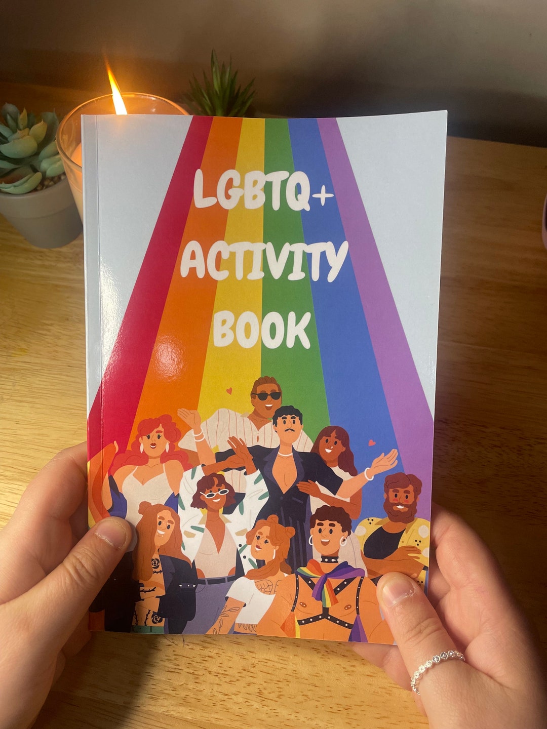 LGBTQ+ Activity Book | Queer Puzzle & Coloring Book | Fun Gift for ...